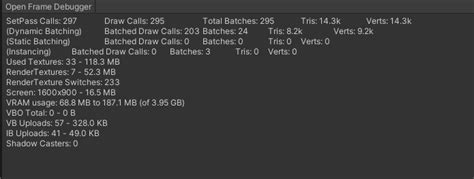 trying to profile optimize my game 2drenderer 2dlights could use some advice unity engine
