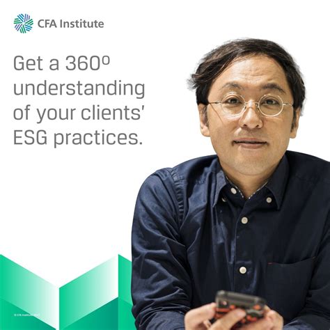 Cfa Institute On Linkedin Certificate In Esg Investing