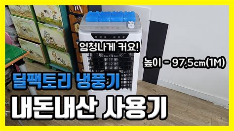 딜팩토리 가정용업소용 냉풍기 Df Cool02 내돈내산 구매 후기 및 리뷰 장단점 효과는 네이버 Tv