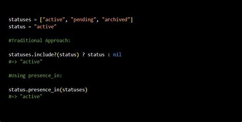 how to simplify rails code with presence in john ouseph posted on the