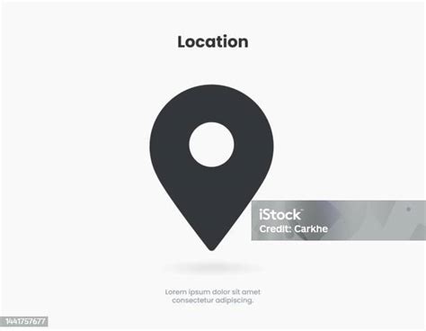 대상 핀 포인트 아이콘입니다 빨간색지도 위치 포인터 아이콘 기호입니다 모바일 앱 웹사이트 Ui Ux에 대한 격리된 흰색 배경의 Gps 마커입니다 3차원 형태에 대한 스톡