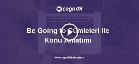 be going to cümleleri ile konu anlatımı 2025