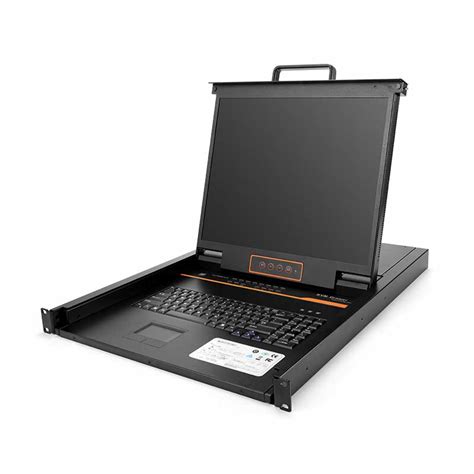 32 Port Cat5 LCD KVM Switch With A 19 Monitor Kinan High Quality KVM Switch KVM Console