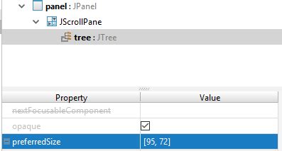 Java JTree Vertical Scrollbars Not Working Stack Overflow