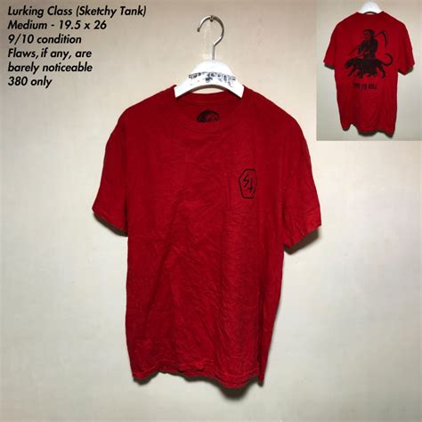 Lurking Class By Sketchy Tank Shirt Men S Fashion Tops And Sets