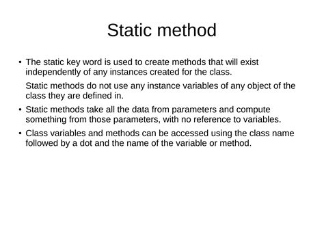 Non Access Modifiers PDF