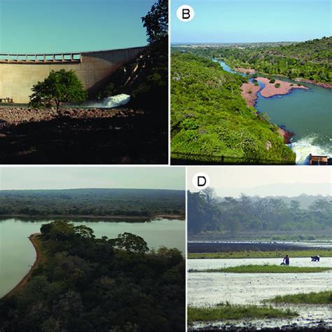 A View Of The Dam Wall From The Phongolo River B Downstream View