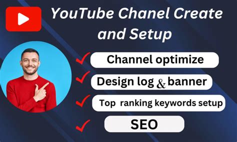 Create, setup, design and optimize youtube channel for you by Mdjubayer360 | Fiverr