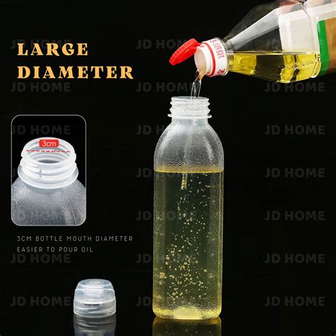 Jd [ready Stock] 300 500ml Leak Proof Squeeze Oil Bottle Japanese Style