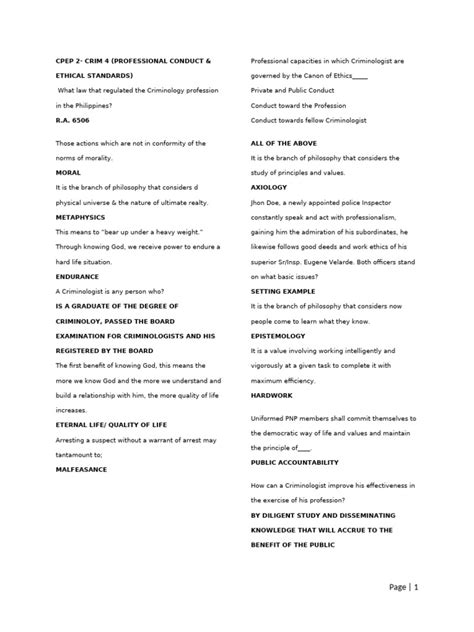 Cpep 2 Reviewer 1 Pdf Evidence Law Alternative Dispute Resolution