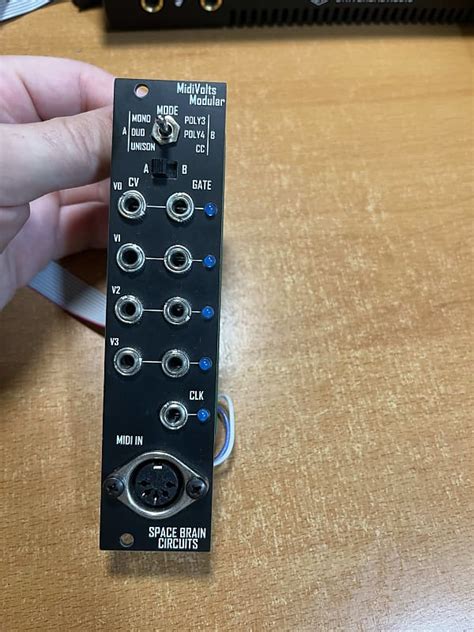 space brain circuits midivolts modular polyphonic 4 voice reverb
