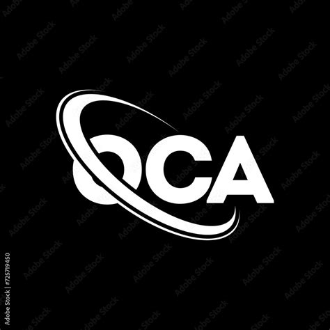 Oca Logo Oca Letter Oca Letter Logo Design Intitials Oca Logo Linked