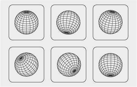 20 Geometric Wireframe Shapes Vol 02