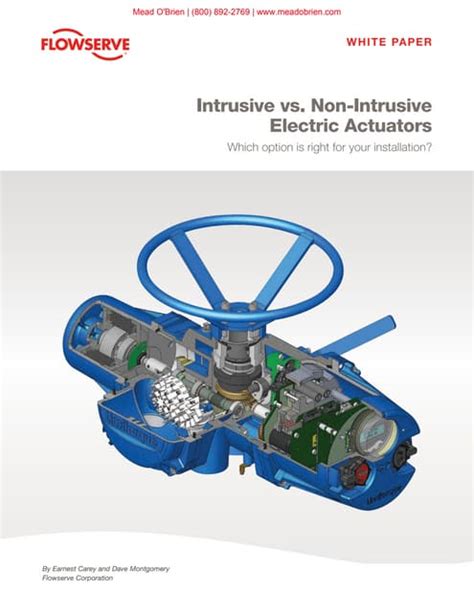 Intrusive Vs Non Intrusive Electric Actuators Which Option Is Right