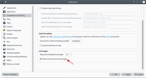 How Do I Get Rid Of This Vertical Line In The Editor · Issue 16128 · Spyder Idespyder · Github