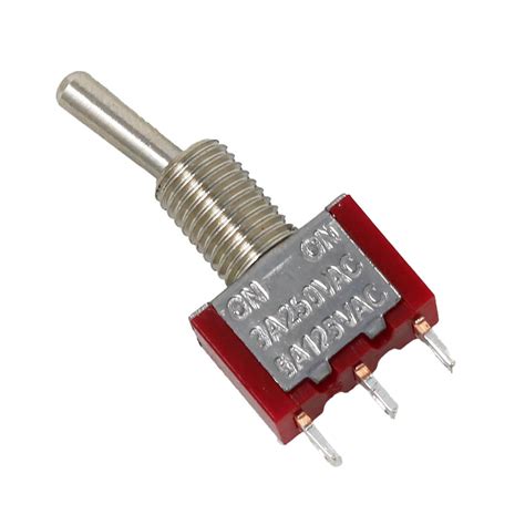 Spdt On On Non Latching Spring Return Miniature Toggle Switch The Pi Hut