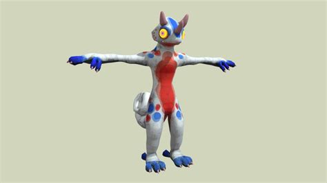 Vrchat Furry 3d Models Sketchfab