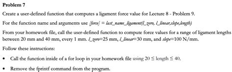 Solved Create A User Defined Function That Computes A