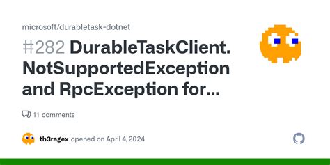Durabletaskclientpurgeallinstancesasync Notsupportedexception And Rpcexception For Net 8