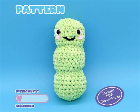Pattern Cyanobacteria Absolute Beginner Friendly Crochet Pattern Includes Fun Facts Sheet