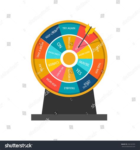 Business Decision Maker Dartboard Isolated On Stock Vector Royalty