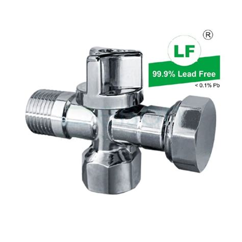 Lf Dual Isolation Stop Turn W Nrv Chrome Elson