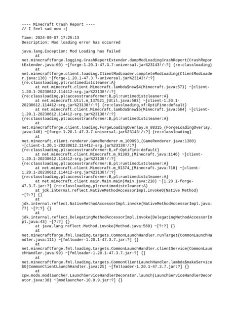 Crash 2024 09 07 172512 Fml Pdf Java Virtual Machine Computer Architecture