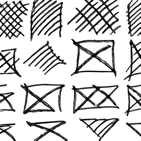 Arcering En Kruisarcering · Creative Fabrica