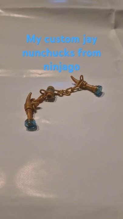 Custom Jay Weapon From Ninjago Lego Popular Shorts Trending Fun Toys Cool Ninjagojay