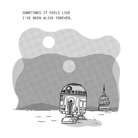 An R2 D2 Comic About Getting Older Wondermark