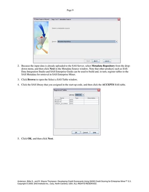 Sas Credit Scorecards Pdf Financial Industry Industries
