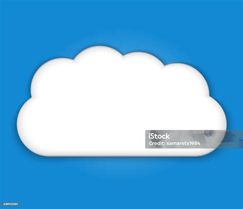 Ikon Vektor Awan Simbol Cuaca Awan Ilustrasi Stok Unduh Gambar Sekarang Alam Awan Langit