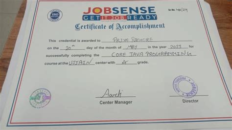 Priya Rathore On Linkedin Javaprogramming Achievement Certificateofcompletion Learning Java