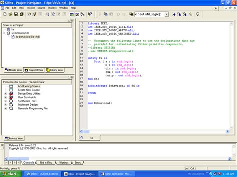 Xilinx Tutorial Part 1