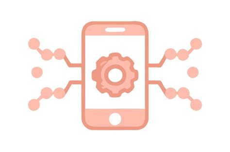 Mobile Text Recognition Machine Learning Icon Premium Ai Generated Vector