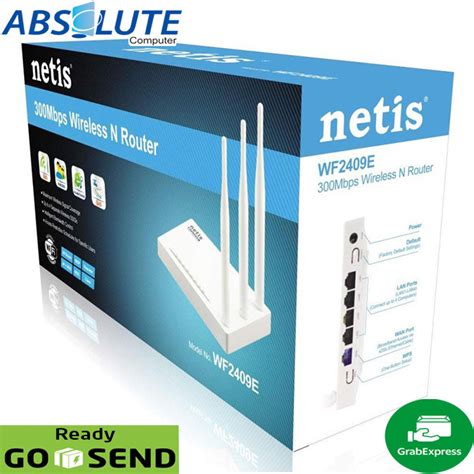 jual netis wf2409e router wireless 300mbps original wf 2409e 2409 e