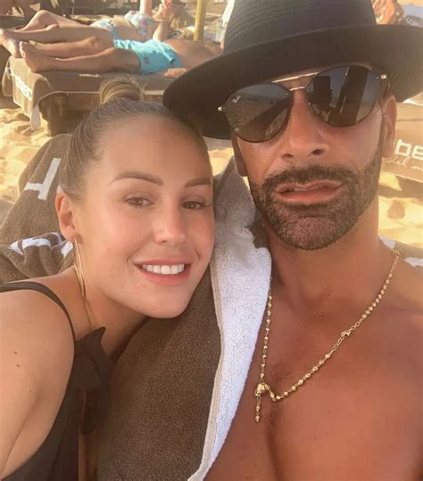 Kate Wright And Rio Ferdinand Towie Star And England Footballers Adorable Romance In Pictures