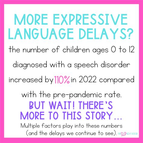 More Expressive Language Delay · The Slp Next Door More Expressive Language Delay · The Slp Next Door