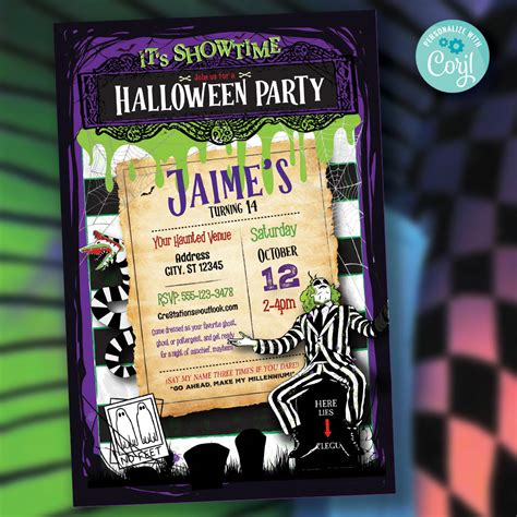 Beetlejuice Birthday Cre8tations