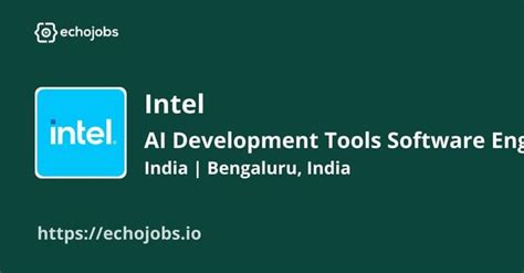 Intel Is Hiring Ai Development Tools Software Engineer India