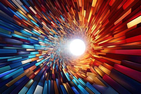 Abstract Vortex Art Premium Ai Generated Image