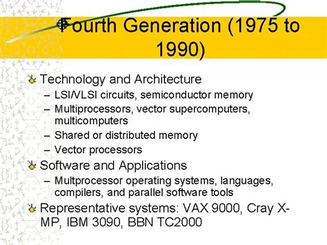 Advanced Computer Architecture Section 1 Parallel Computer Models