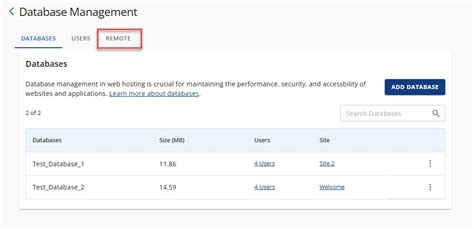 How To Set Up A Remote Mysql Database Connection