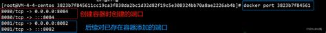 docker已存在的容器 怎么（添加新端口号·图文详解） config v2 json csdn博客