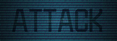 Abstract Technology Binary Code Backgrounddigital Binary Data And
