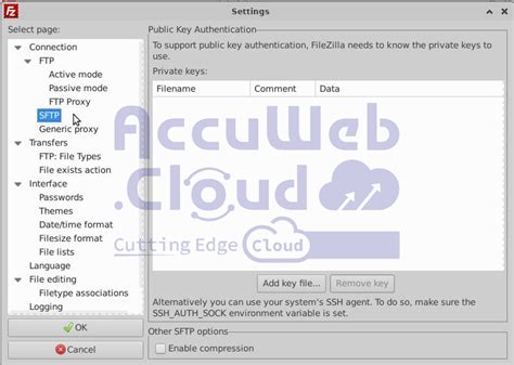 SFTP And FISH Protocol Overview AccuWeb Cloud Guide