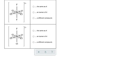 Solved Consider This Metal Complex 3 Ci F CI Ci Complex A Chegg Com