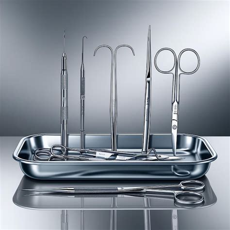 Surgical Instruments Premium Ai Generated Image
