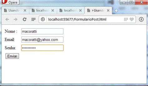 ASP NET Pílula de Conceito Diferenças entre os métodos HttpGet e HttpPost