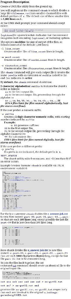 Solved The Program Should Have Getopt Function For